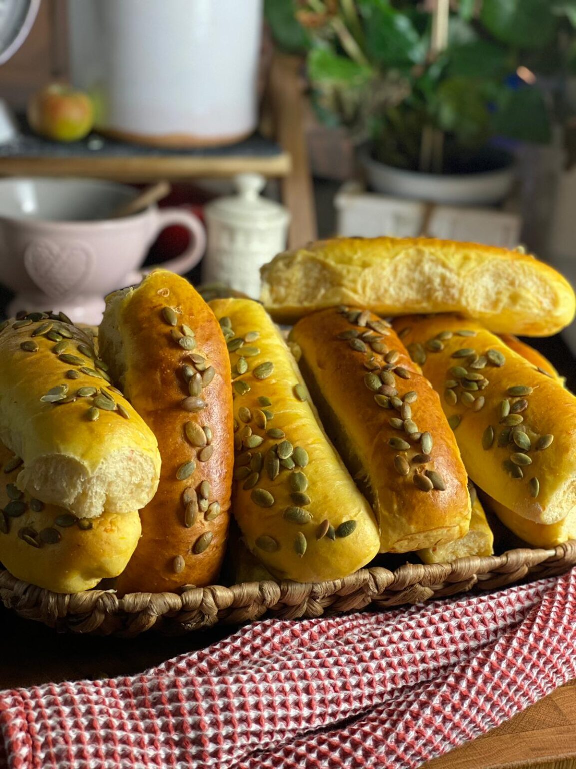 Panini hot dog alla zucca - Romana Bacarelli